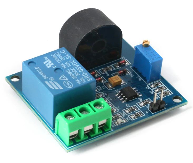 5a Over Current Protection Sensor Module Ac Current Detection Sensor Module 5v Relay Protection